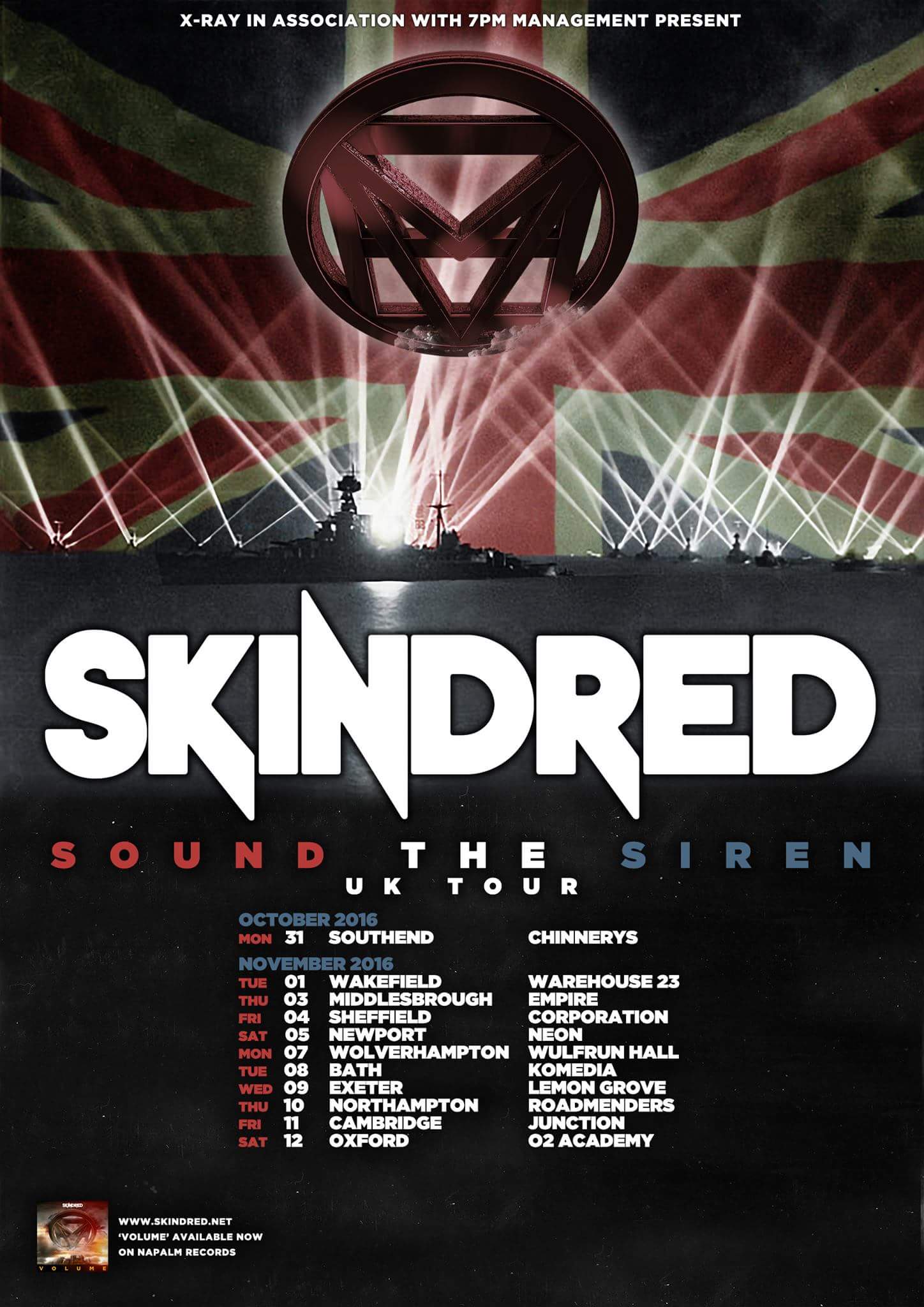 Skindred Announce 2016 UK Tour – Metal Anarchy