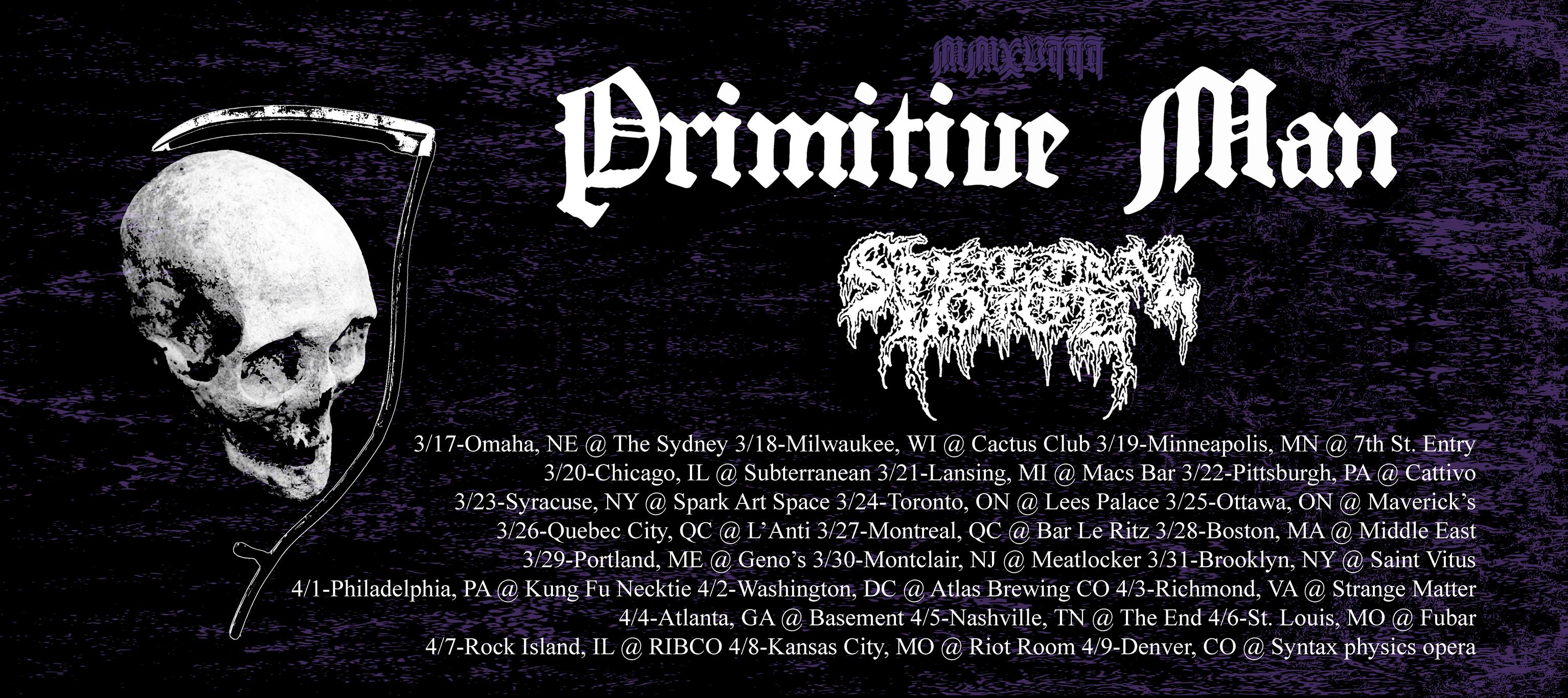 Primitive Man Announce 2018 North American Tour With Spectral Voice ...