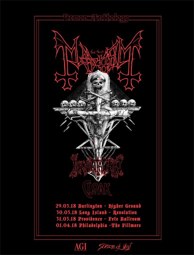 Mayhem Announce 2018 “Demon Anthology” U.S. Dates – Metal Anarchy