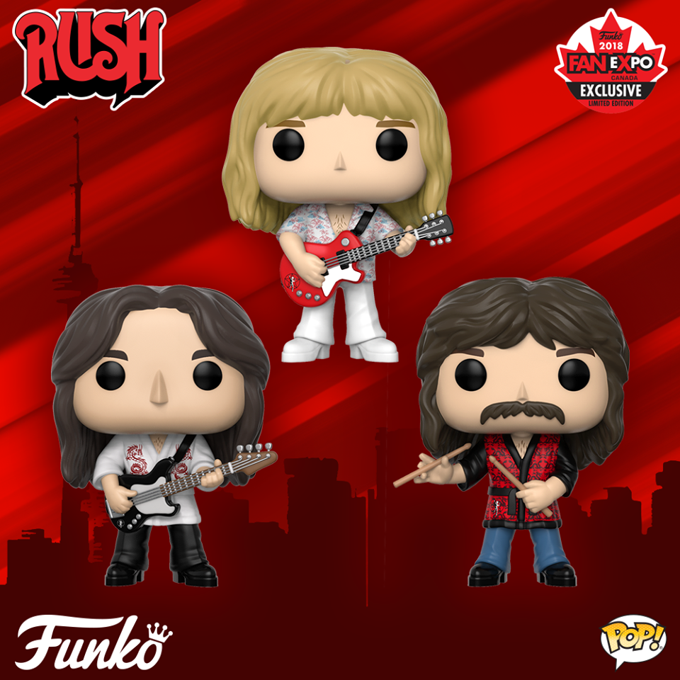 Rush Pop! Vinyl Figures To Be Made Available At Fan Expo Canada – Metal ...