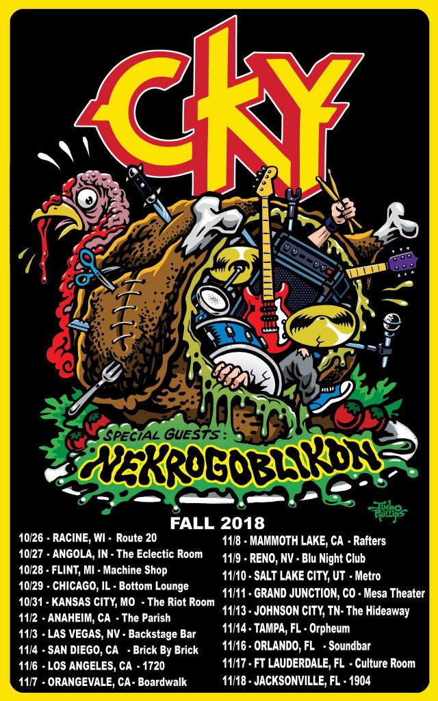 CKY Announce Fall Tour With Nekrogoblikon – Metal Anarchy
