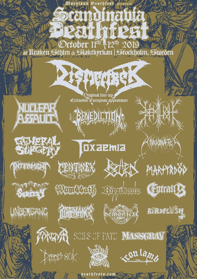 Dismember’s Original Lineup To Reunite For 2019 Scandinavia Deathfest ...