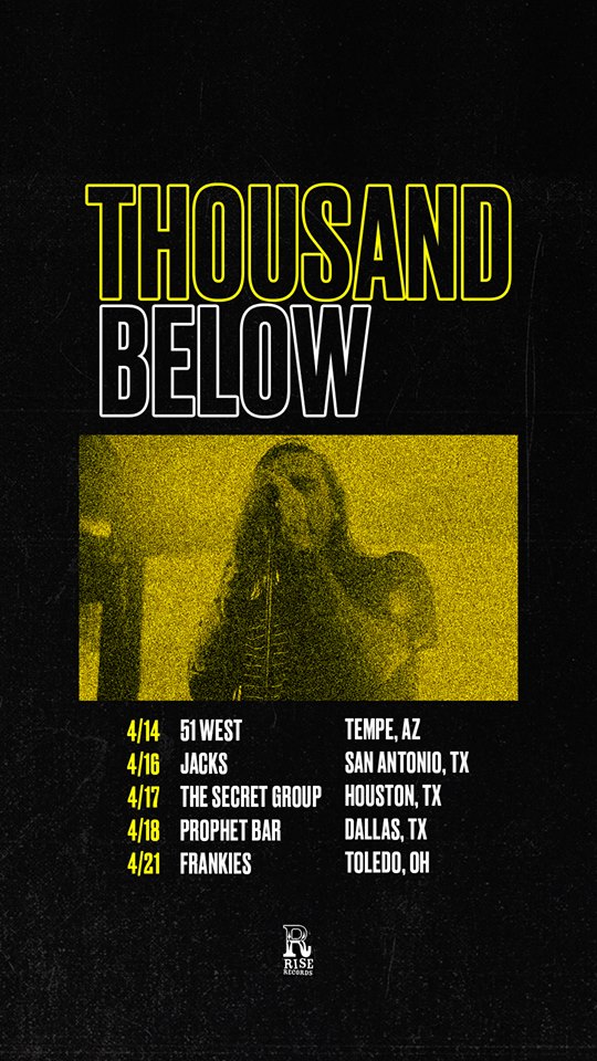 Thousand Below Announce April U.S. Dates – Metal Anarchy