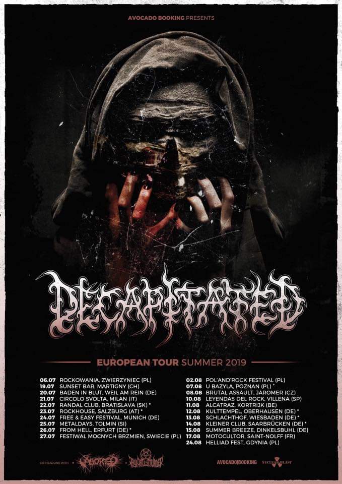 Decapitated Announce Summer European Tour – Metal Anarchy