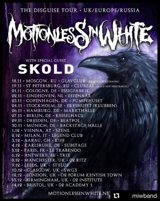Skold Added To Motionless In White’s European/UK Tour – Metal Anarchy