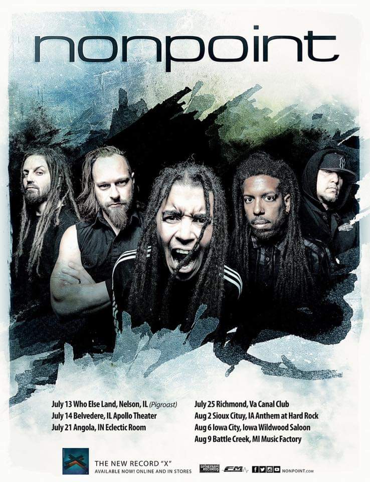 Nonpoint Announce Summer Headlining Dates – Metal Anarchy