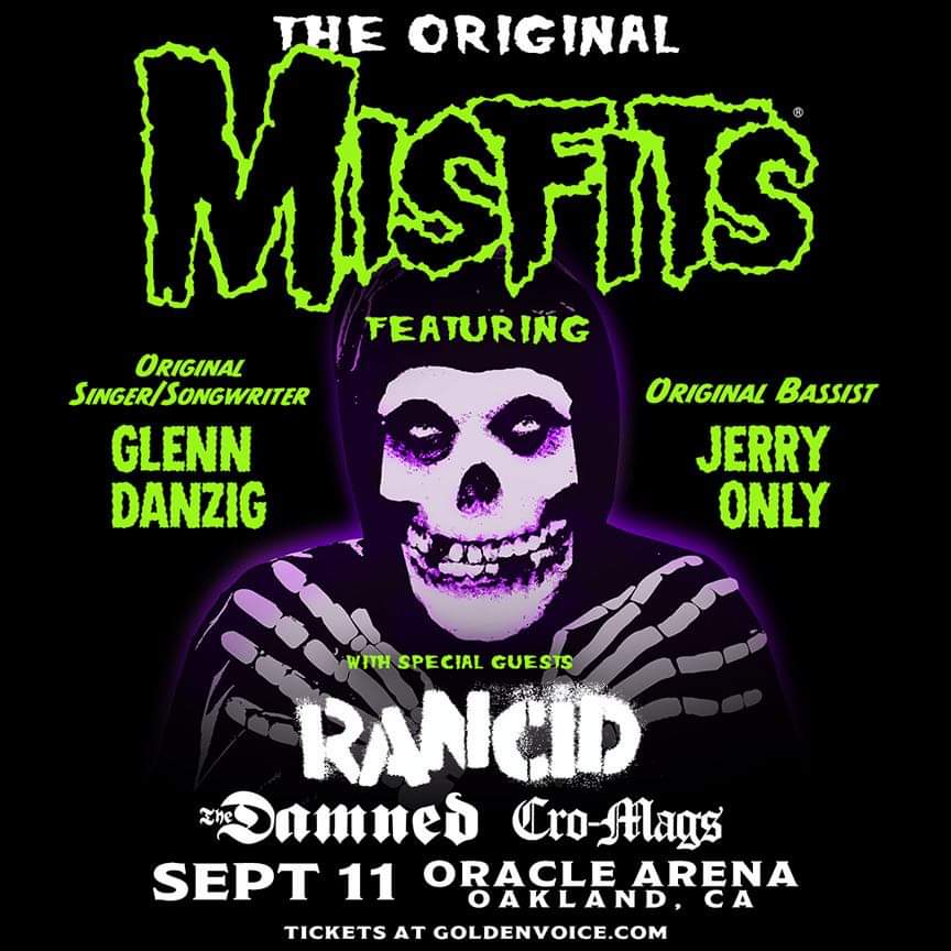 The Original Misfits Announce Oakland Ca Concert Glenn Danzig Says
