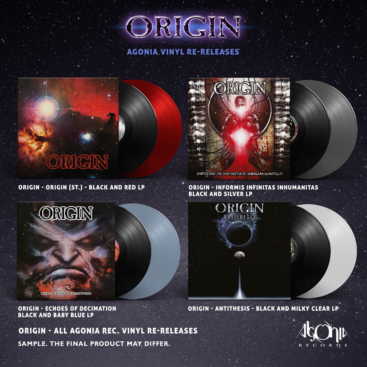 Origin To Reissue First Four Albums On Vinyl – Metal Anarchy