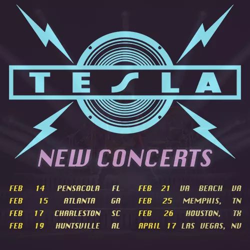 Tesla Announce 2020 U.S. Shows – Metal Anarchy