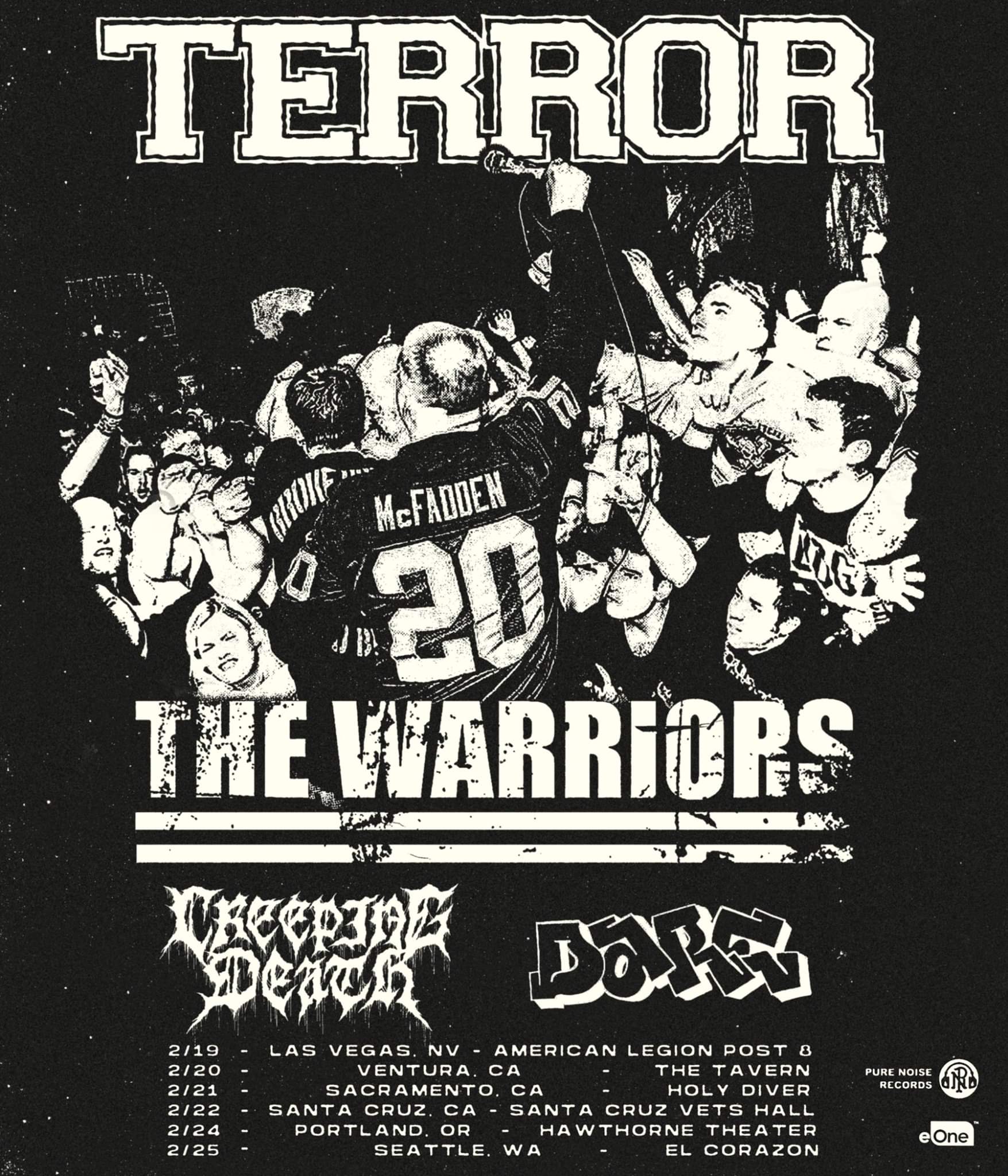 Terror Announce West Coast Dates With The Warriors, Creeping Death ...