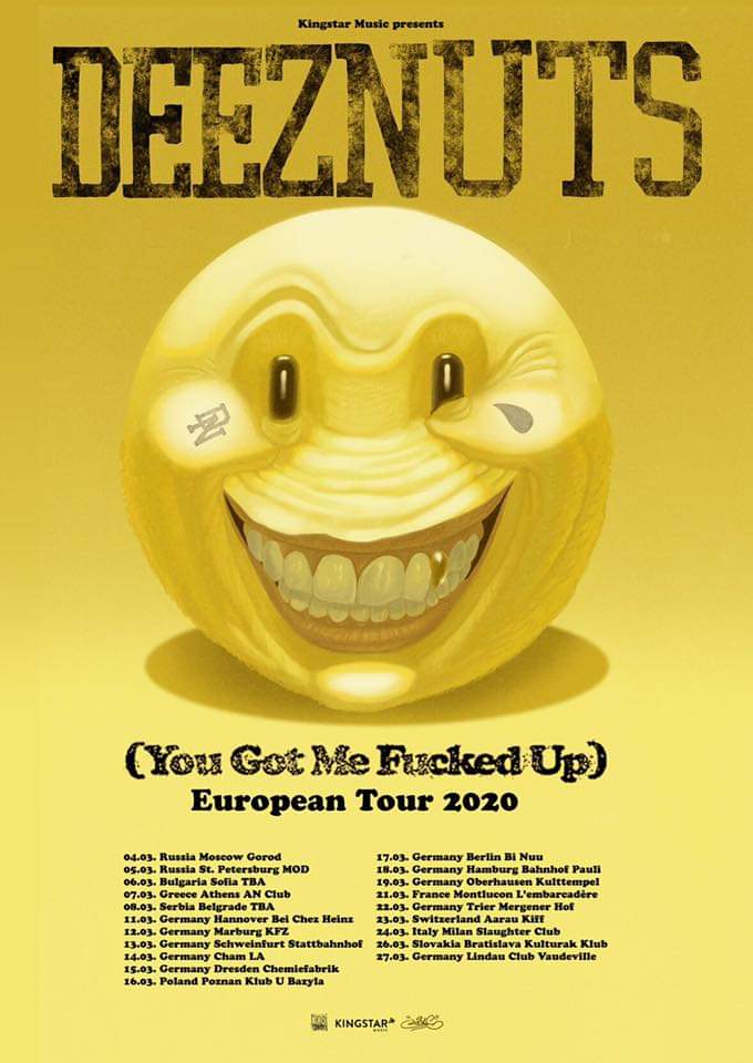 Deez Nuts Announce European Tour – Metal Anarchy