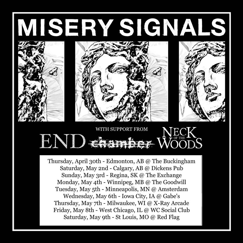 Misery Signals Announce Spring Tour With END, Chamber, & Neck Of The ...