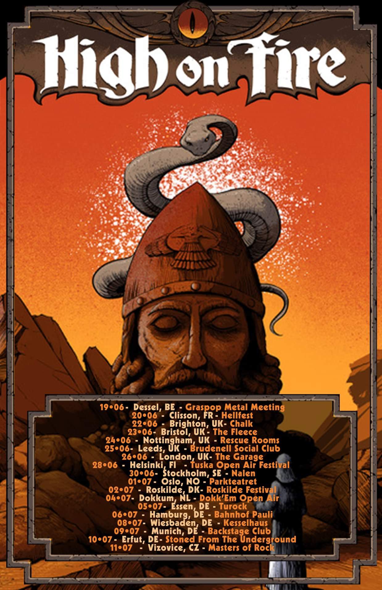 High On Fire Announce Summer European/UK Tour – Metal Anarchy