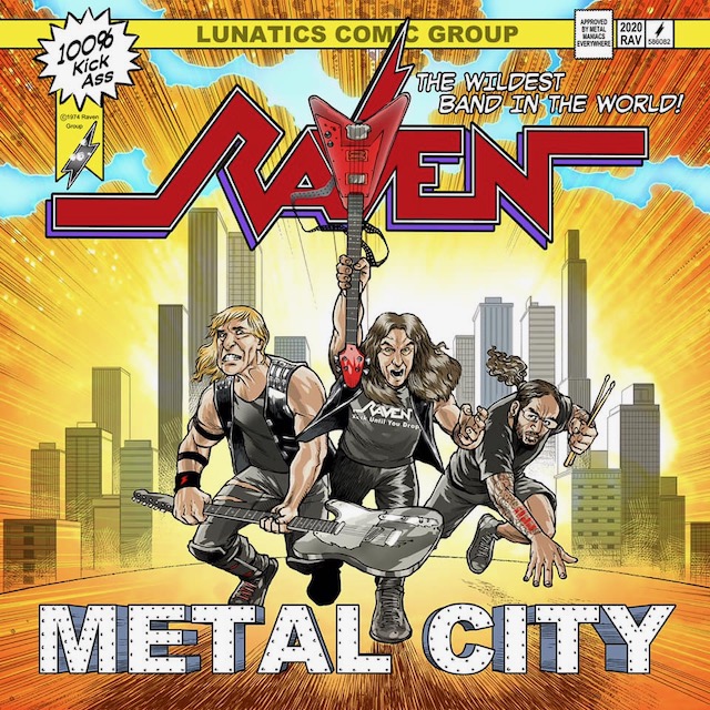 Raven Reveal Cover Art For New Album “Metal City” – Metal Anarchy