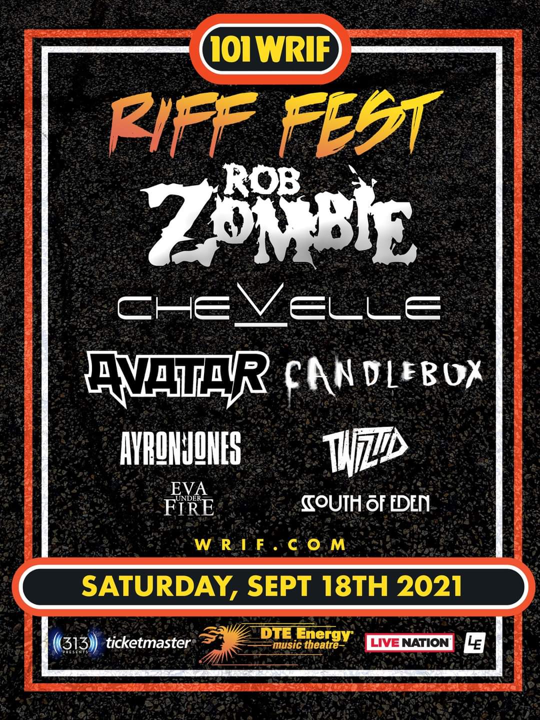 Rob Zombie, Chevelle, Avatar, Etc. Set For 2021 Riff Fest – Metal Anarchy