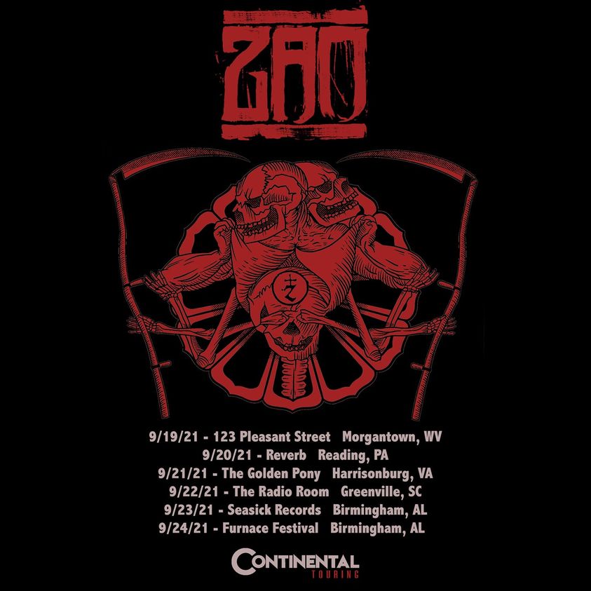 Zao Announce September Shows – Metal Anarchy
