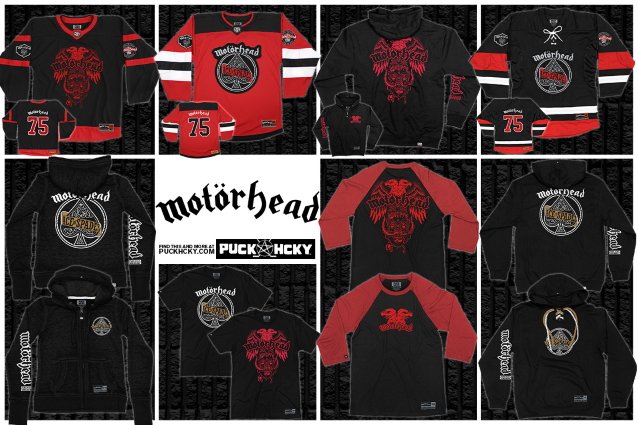 Motörhead Team Up With Puck Hcky For New Merch Collection – Metal Anarchy