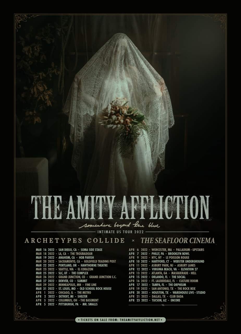 The Amity Affliction Announce U.S. Tour With Archetypes Collide & The ...