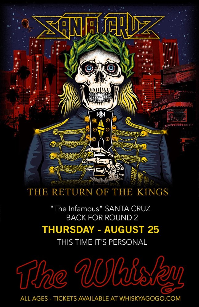 Santa Cruz To Return To The Whisky A Go Go Following Lip-Syncing ...