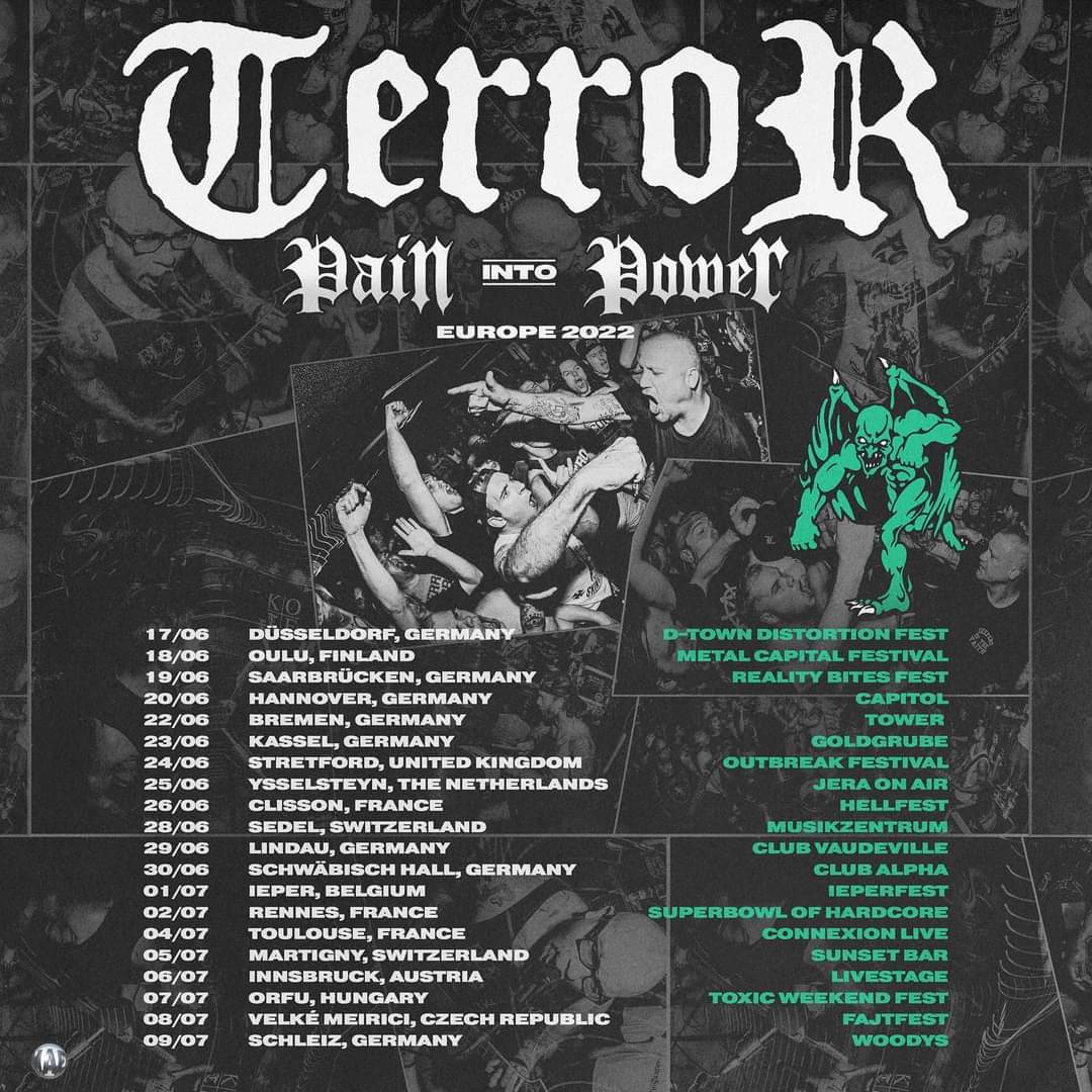 Terror Announce European/UK Tour – Metal Anarchy