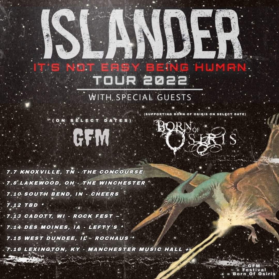 Islander Announce July Tour – Metal Anarchy