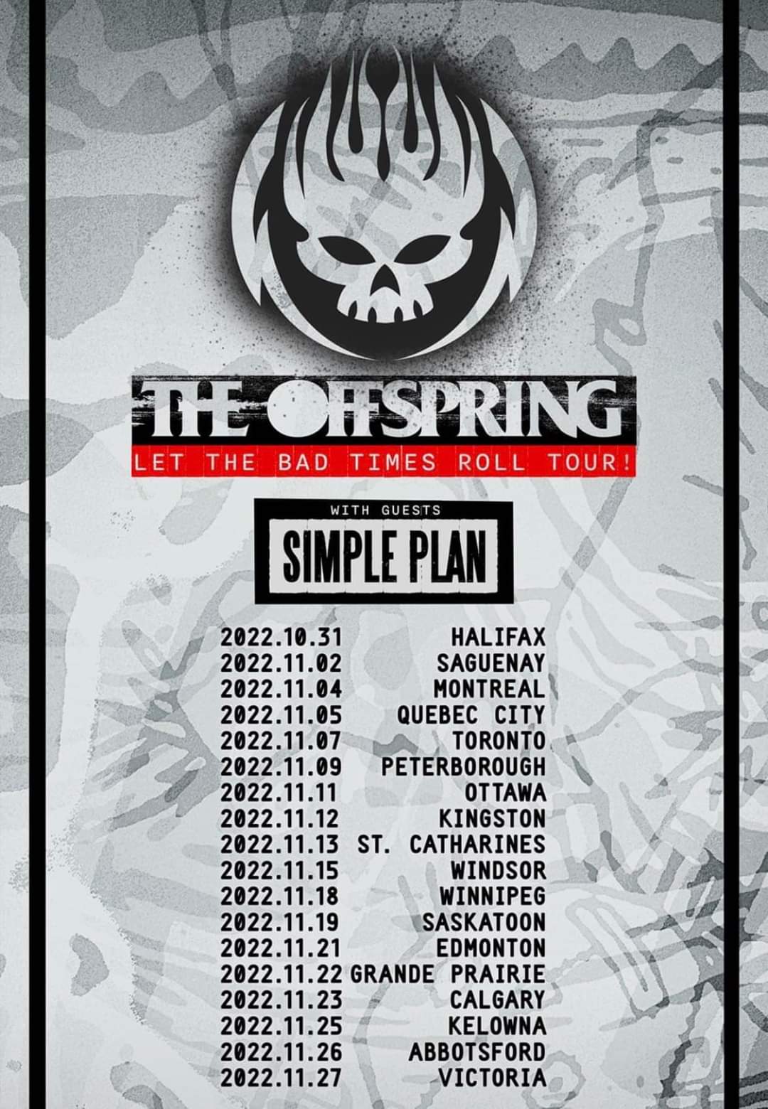 The Offspring Announce Canadian Tour With Simple Plan – Metal Anarchy