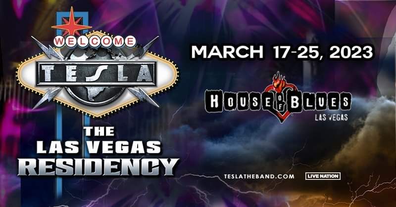 Tesla Announce 2023 Las Vegas Residency – Metal Anarchy
