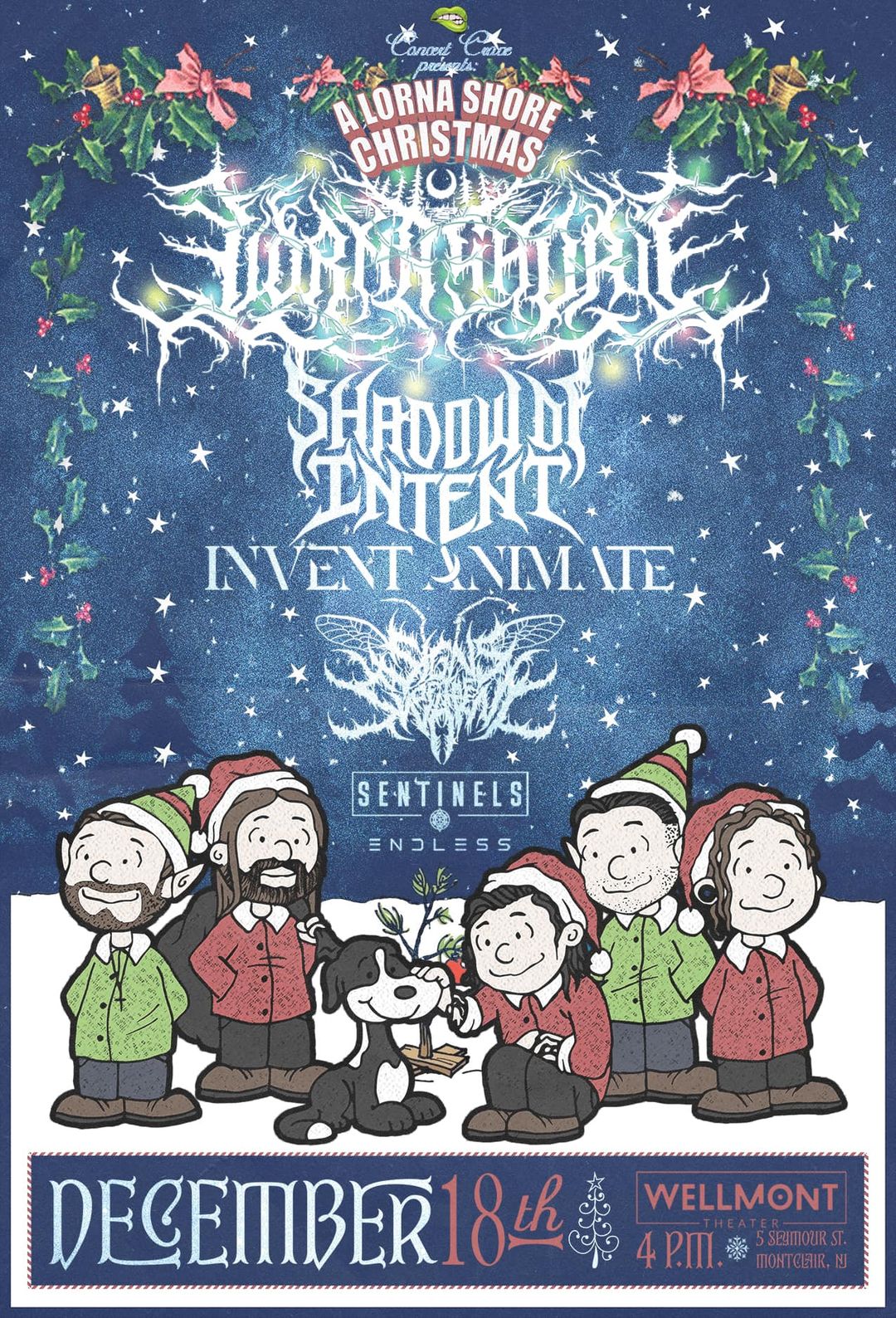 Lorna Shore Announce Holiday Show With Shadow Of Intent, Invent Animate ...