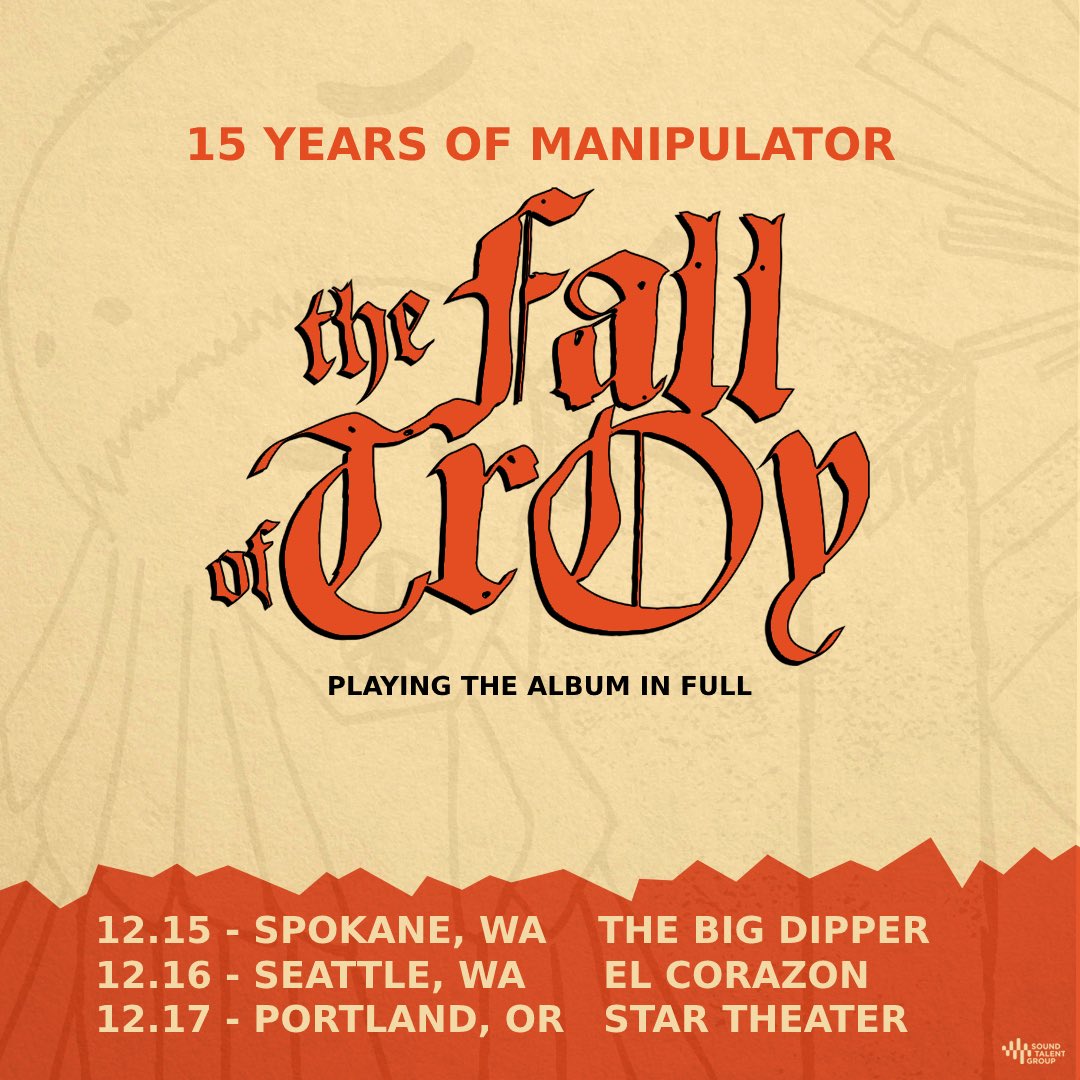 The Fall Of Troy To Perform “Manipulator” In Full During December Shows ...