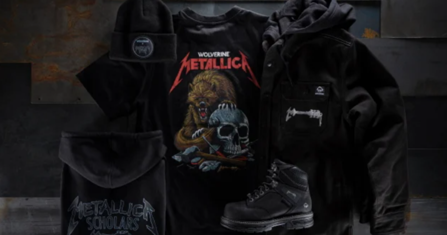 Metallica Partner With Wolverine To Release New Charitable Collection ...