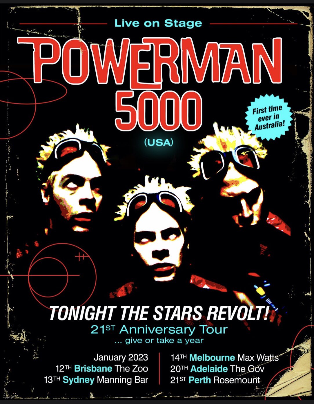 Powerman 5000 Announce “Tonight The Stars Revolt!” 21st Anniversary ...