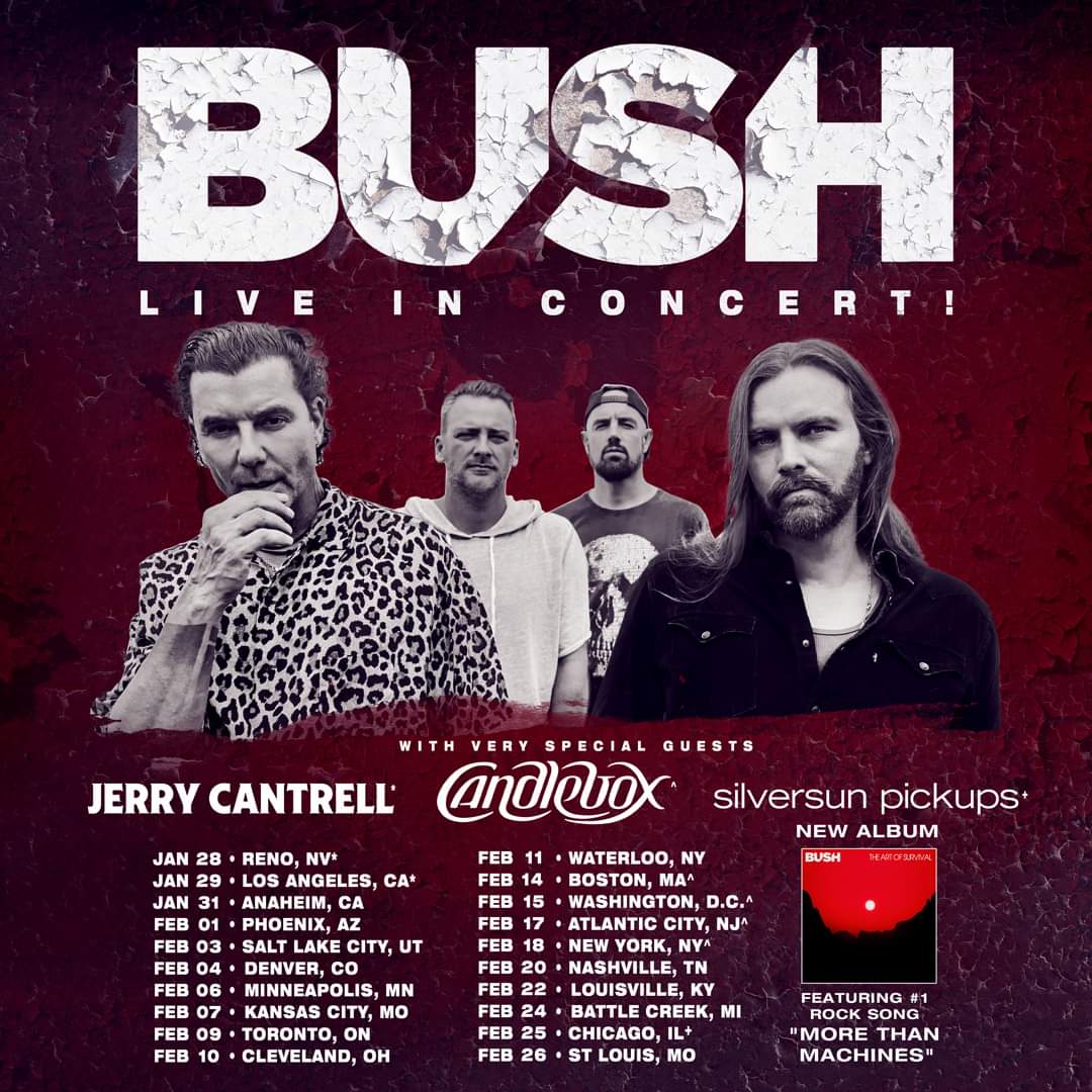 Bush Announce North American Tour – Metal Anarchy