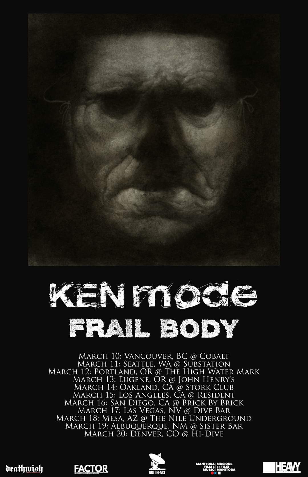 KEN mode And Frail Body Announce March North American Tour – Metal Anarchy