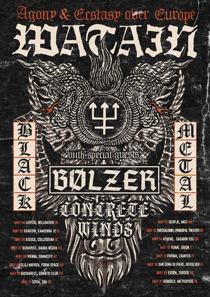 Watain Announce European Tour With Bölzer And Concrete Winds – Metal ...