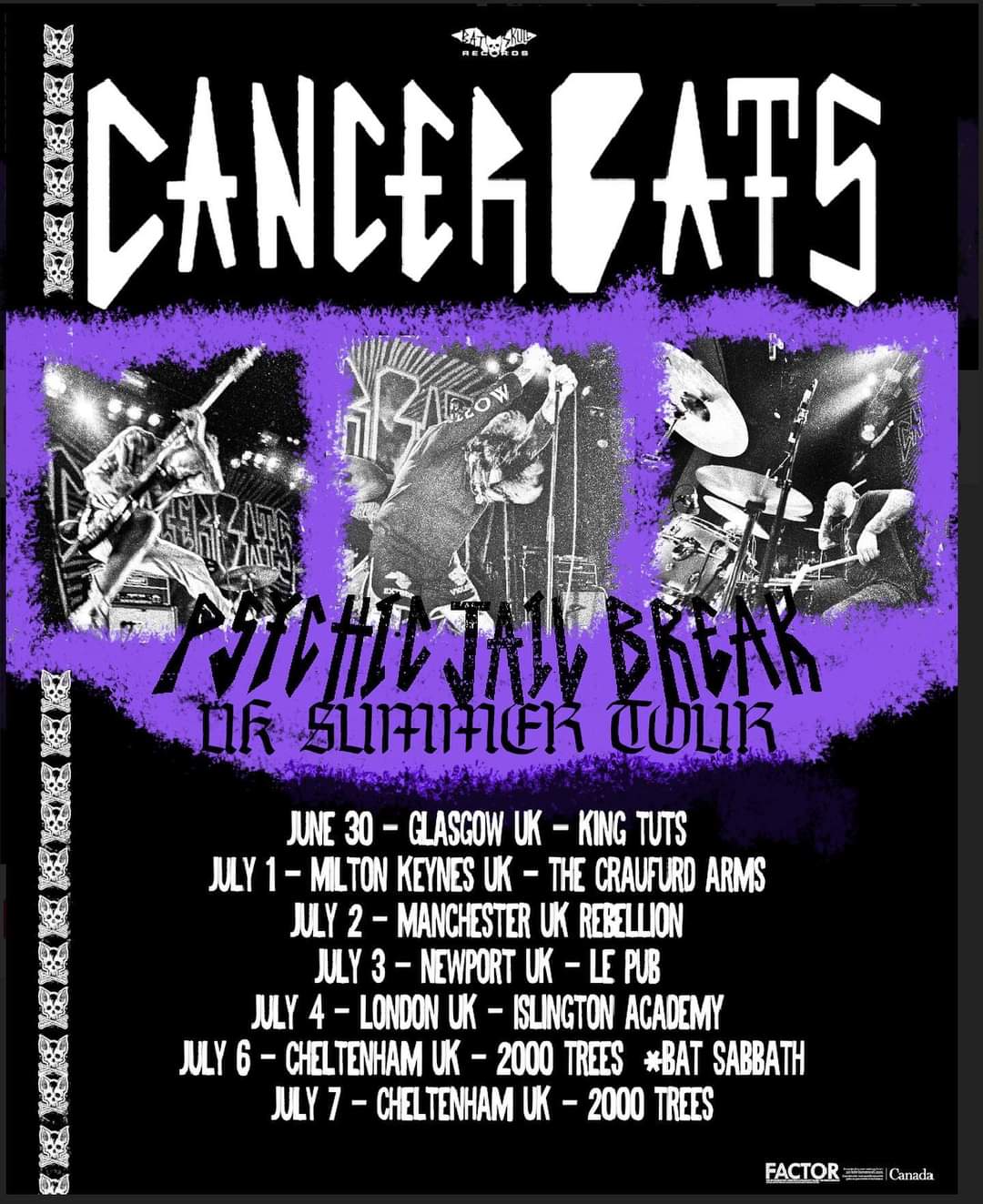 Cancer Bats Announce UK Tour – Metal Anarchy