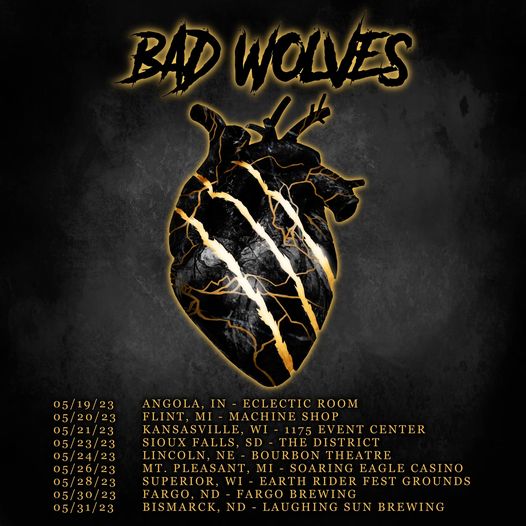 Bad Wolves Announce May U.S. Tour – Metal Anarchy