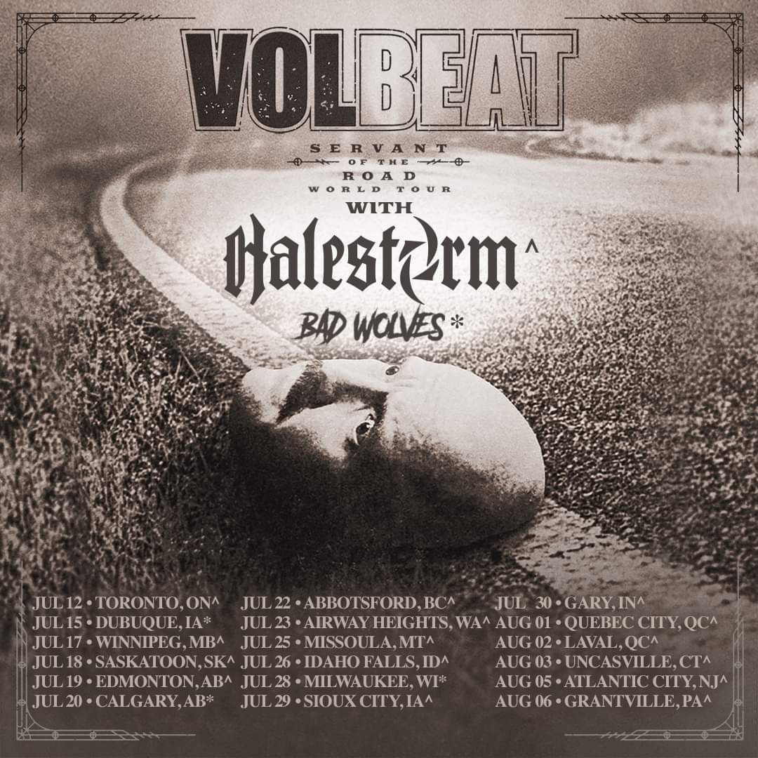 Volbeat Announce North American Tour With Halestorm – Metal Anarchy