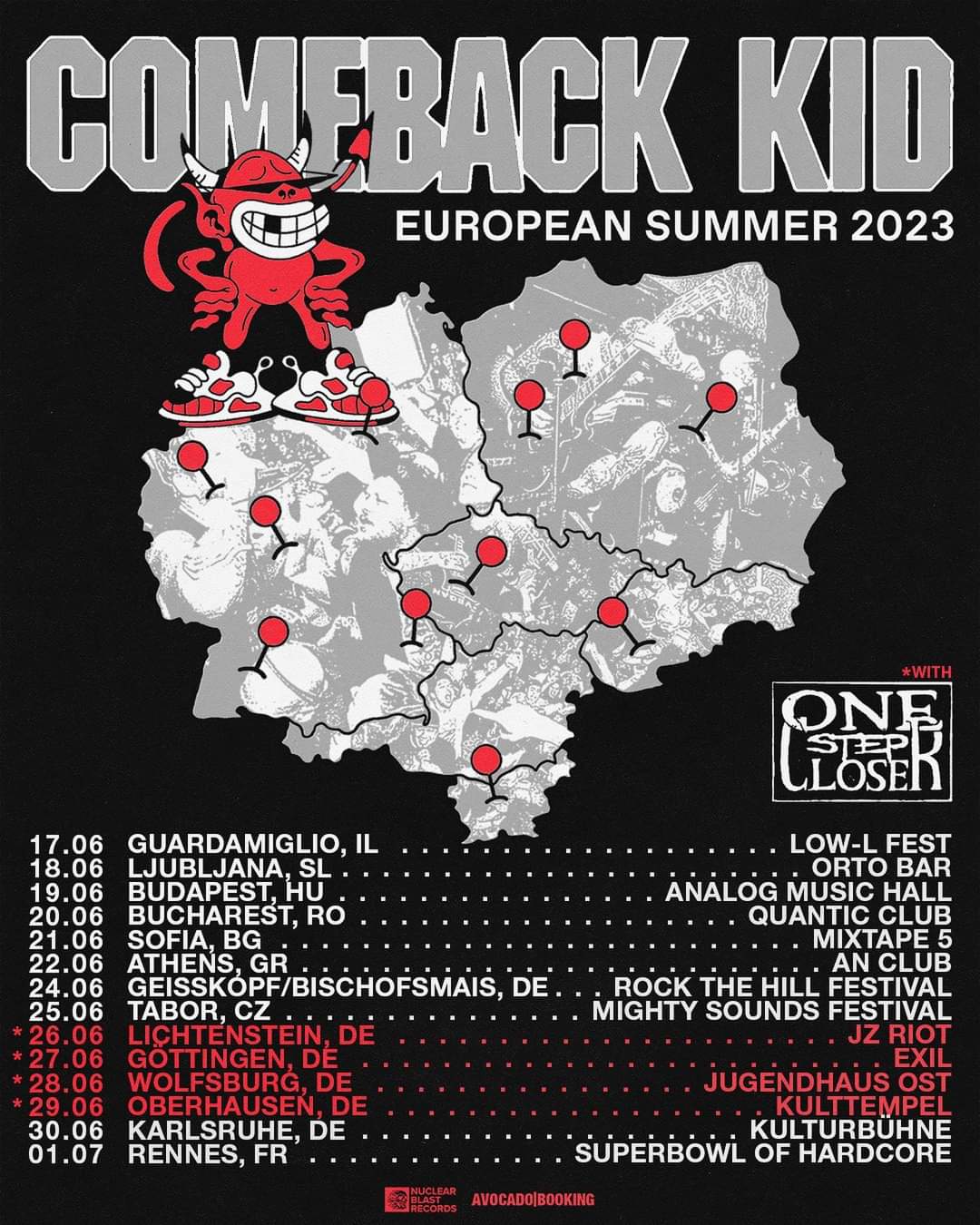 Comeback Kid Announce European Tour – Metal Anarchy