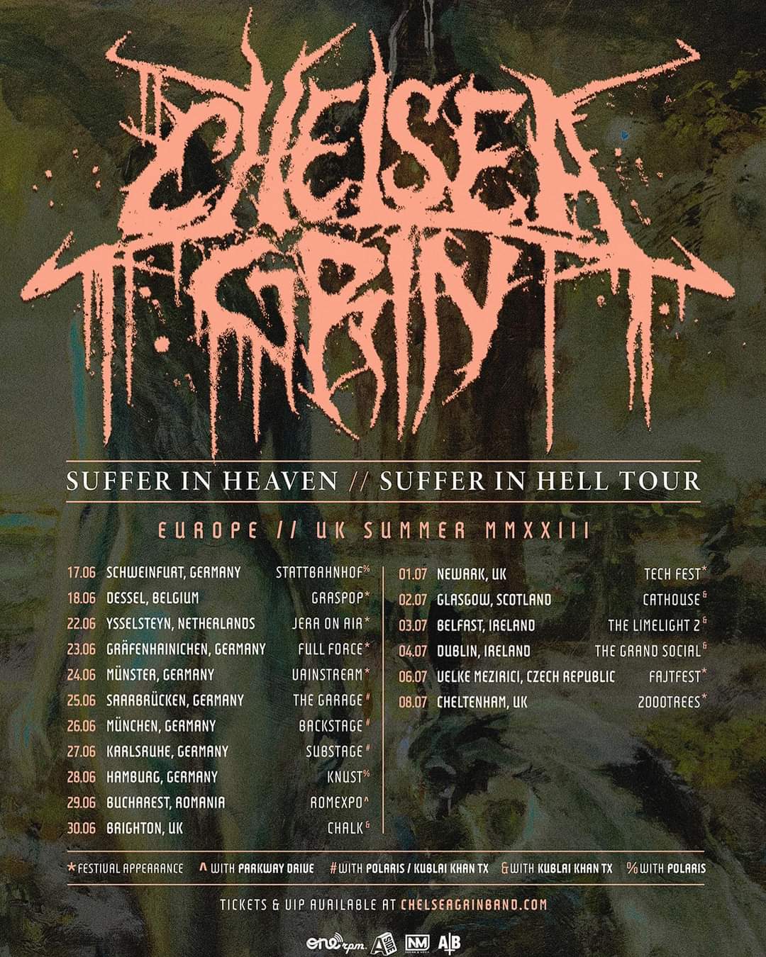 Chelsea Grin Uk Tour