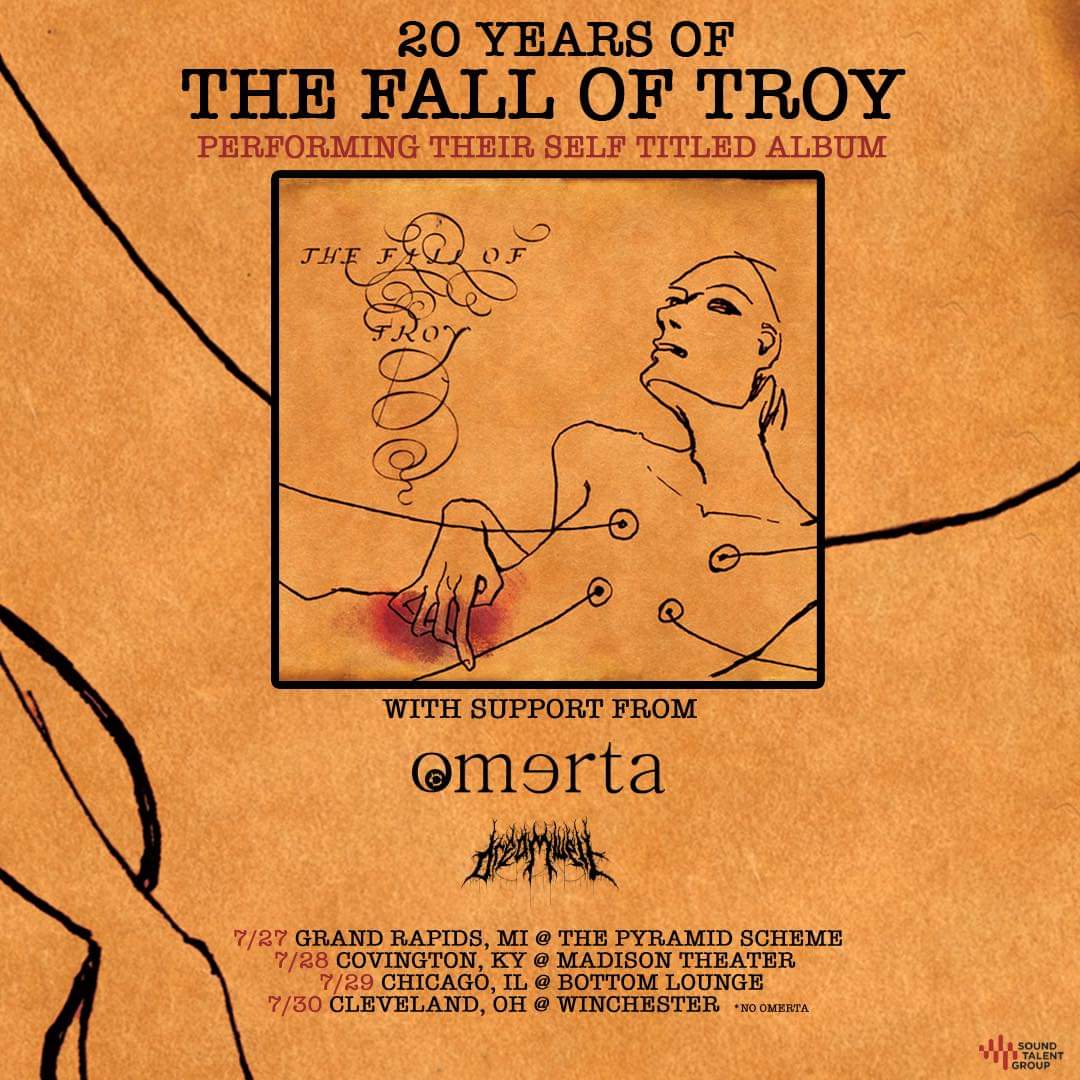 The Fall Of Troy To Continue Celebrating 20th Anniversary Of Self ...
