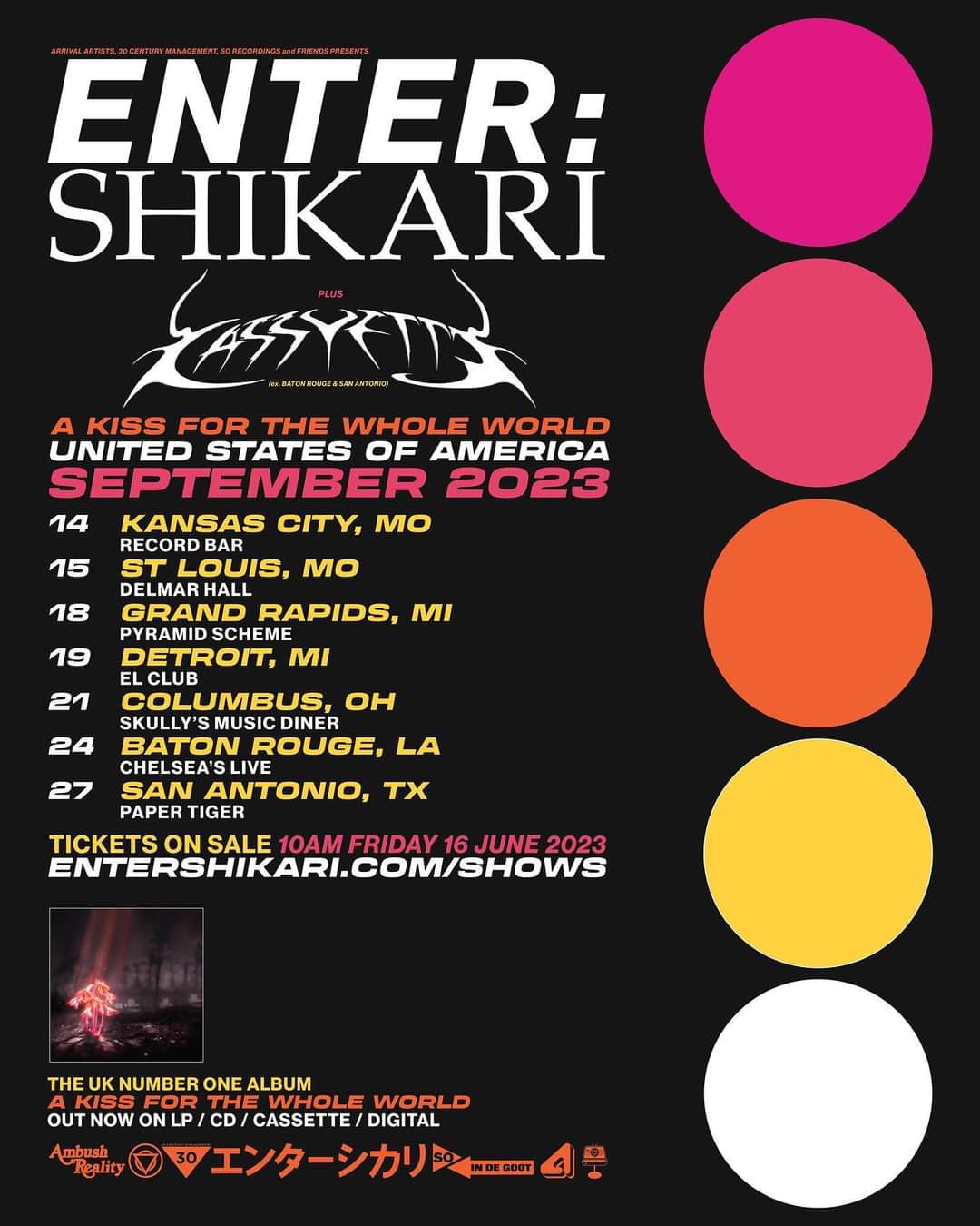 Enter Shikari Announce September U.S. Tour With Cassyette – Metal Anarchy