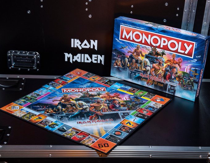 Iron Maiden Release Official Monopoly Board Game – Metal Anarchy