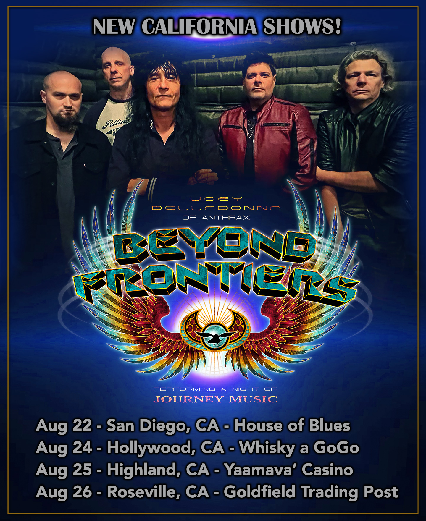 Anthrax’s Joey Belladonna Announces August Shows With His Journey ...