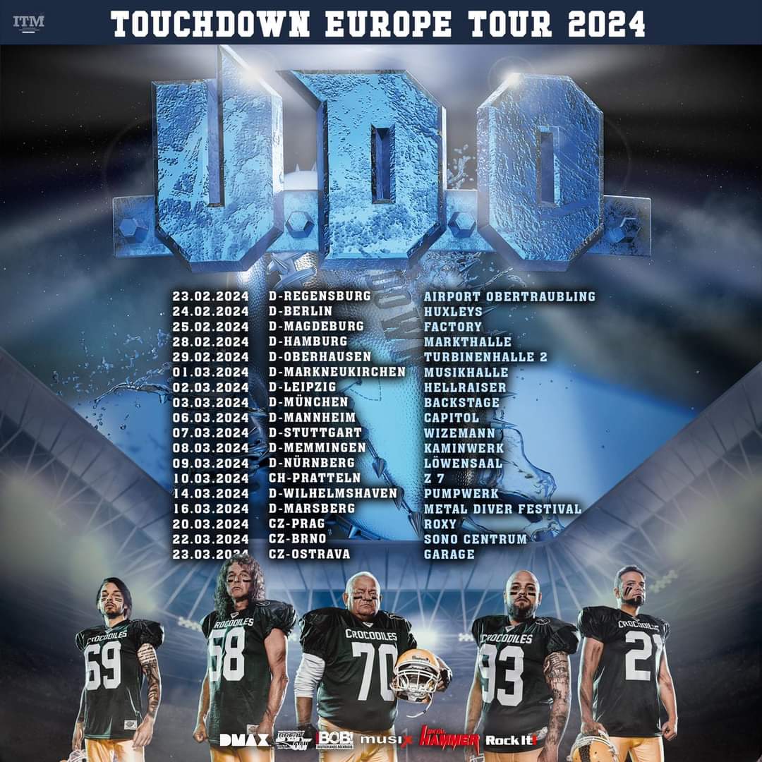 U.D.O. Announce European Tour – Metal Anarchy