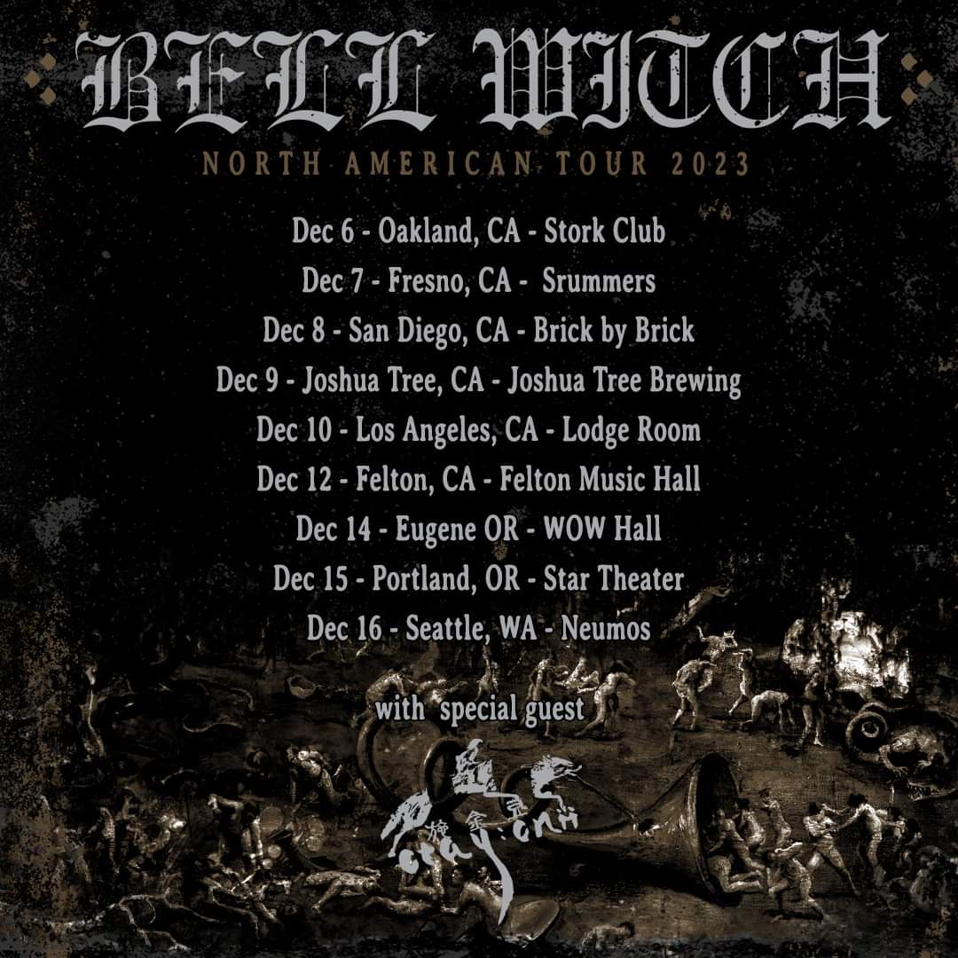 Bell Witch Announce December West Coast Tour – Metal Anarchy