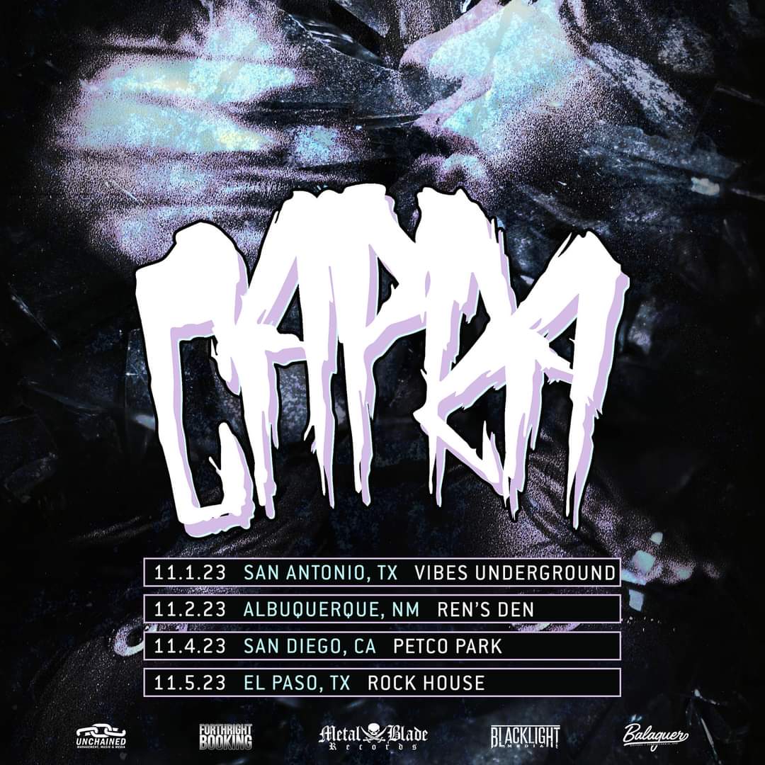 Capra Announce November Shows – Metal Anarchy