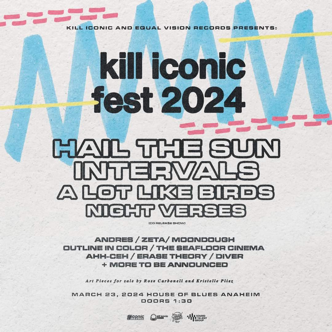 Hail The Sun, Intervals, A Lot Like Birds, Etc. Set For 2024 Kill Iconic Fest – Metal Anarchy