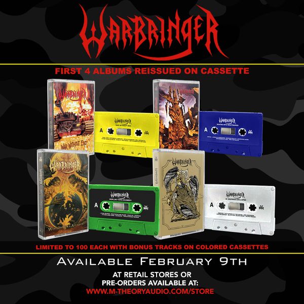 Warbringer Announce More Limited Edition Cassette Reissues – Metal Anarchy