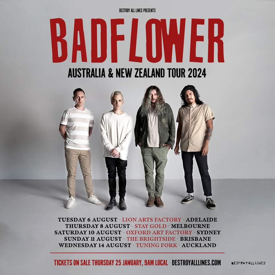 Badflower Announce Australian/New Zealand Tour – Metal Anarchy