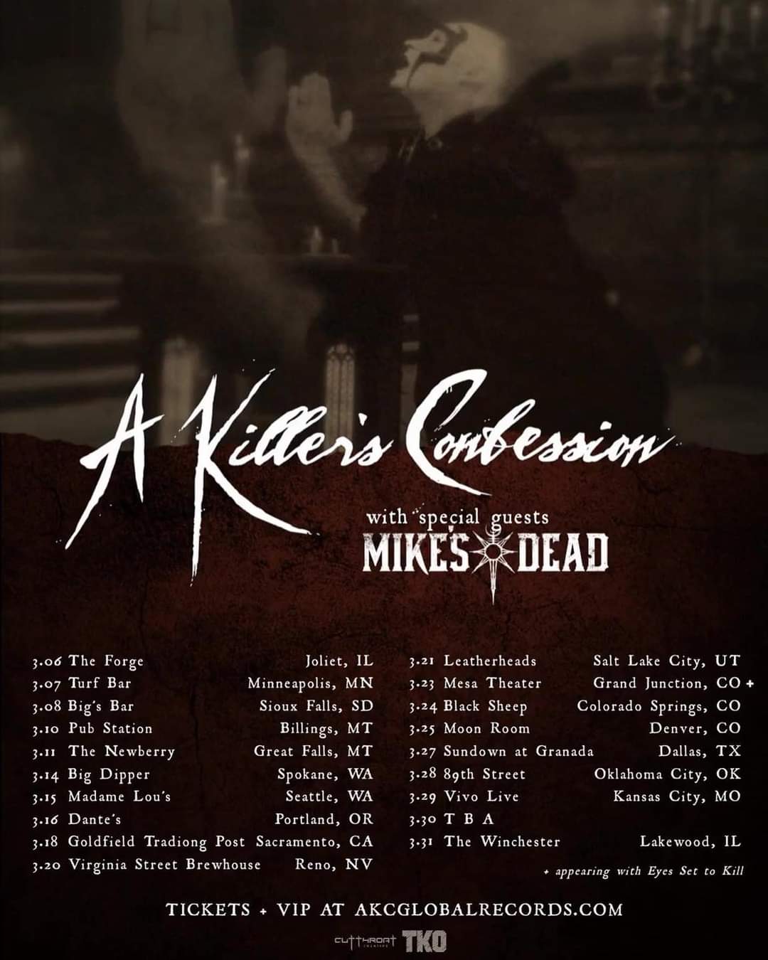 A Killer’s Confession Announce March Tour With Mike’s Dead – Metal Anarchy